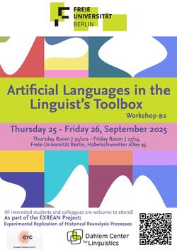 Artificial Language • Experimental Replication of Historical Reanalysis ...