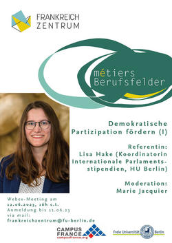 Berufsfelder | métiers mit Lisa Hake • uni.vers@geisteswissenschaften ...